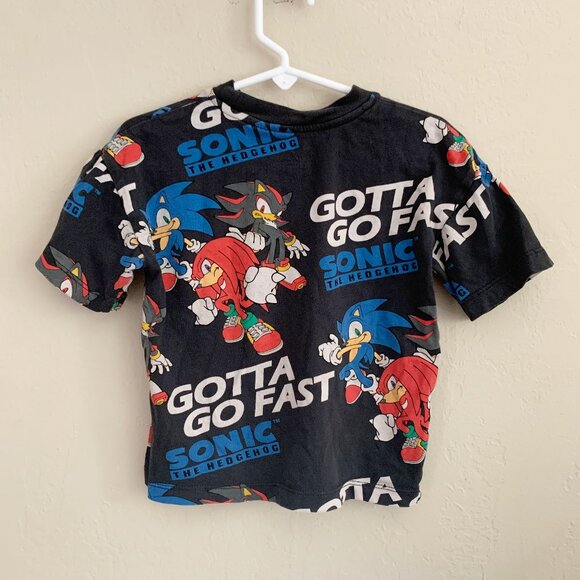 H&M | Shirts & Tops | Hm Sonic The Hedgehog Tee 3t | Poshmark